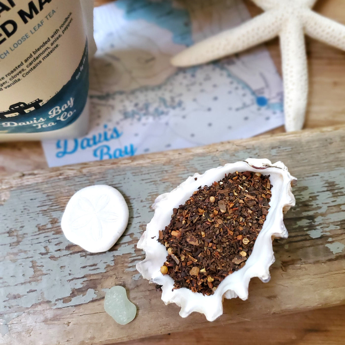 Chai Roasted Mate Davis Bay Tea Co. | Loose Leaf Teas | Lower Mainland