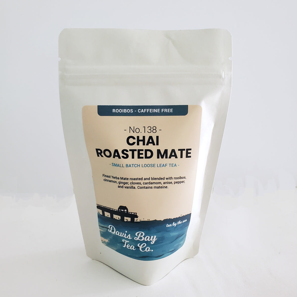 Chai Roasted Mate Davis Bay Tea Co. | Loose Leaf Teas | Lower Mainland