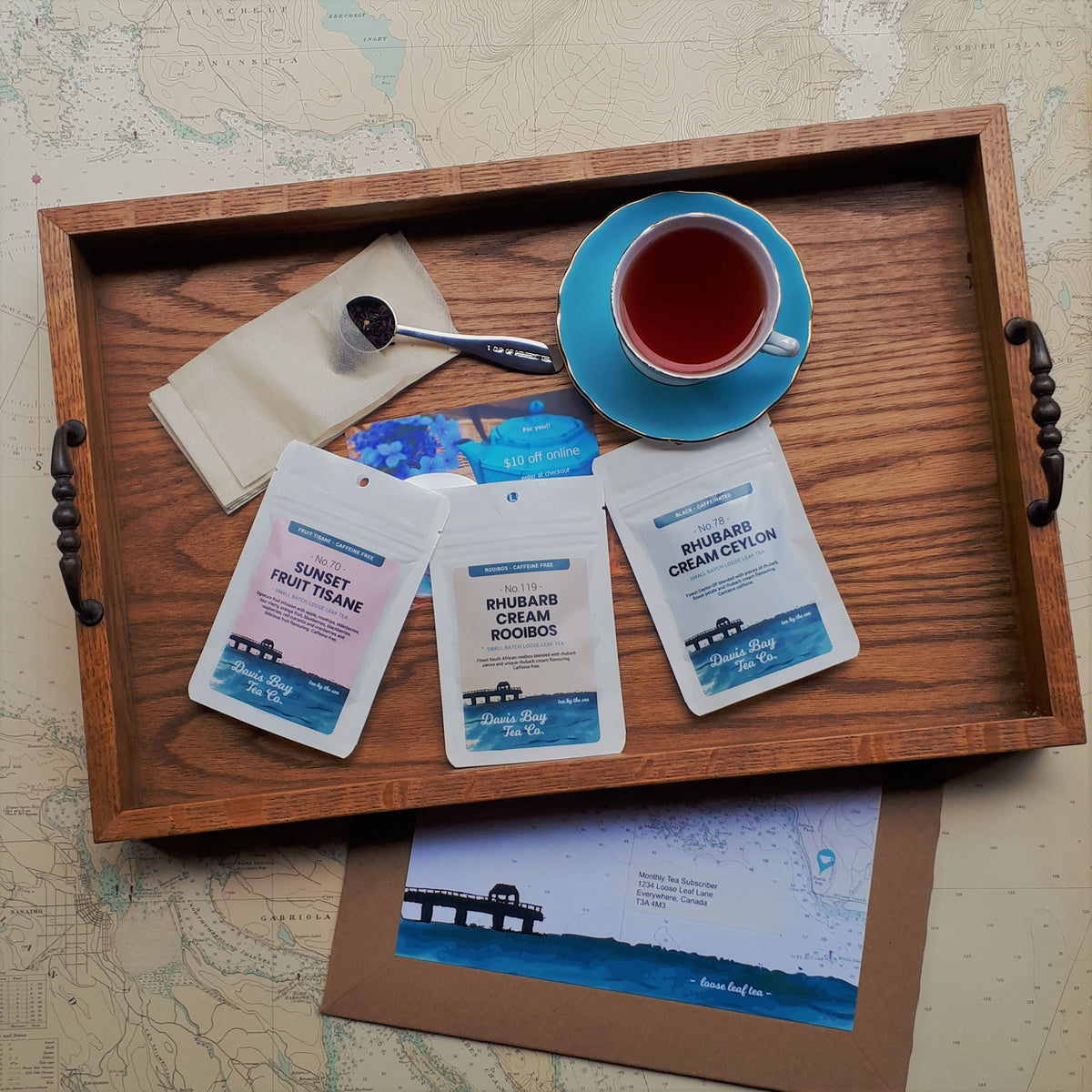 Monthly Tea Subscriptions (3, 6, 9 or 12mths) **Free Shipping** Davis ...