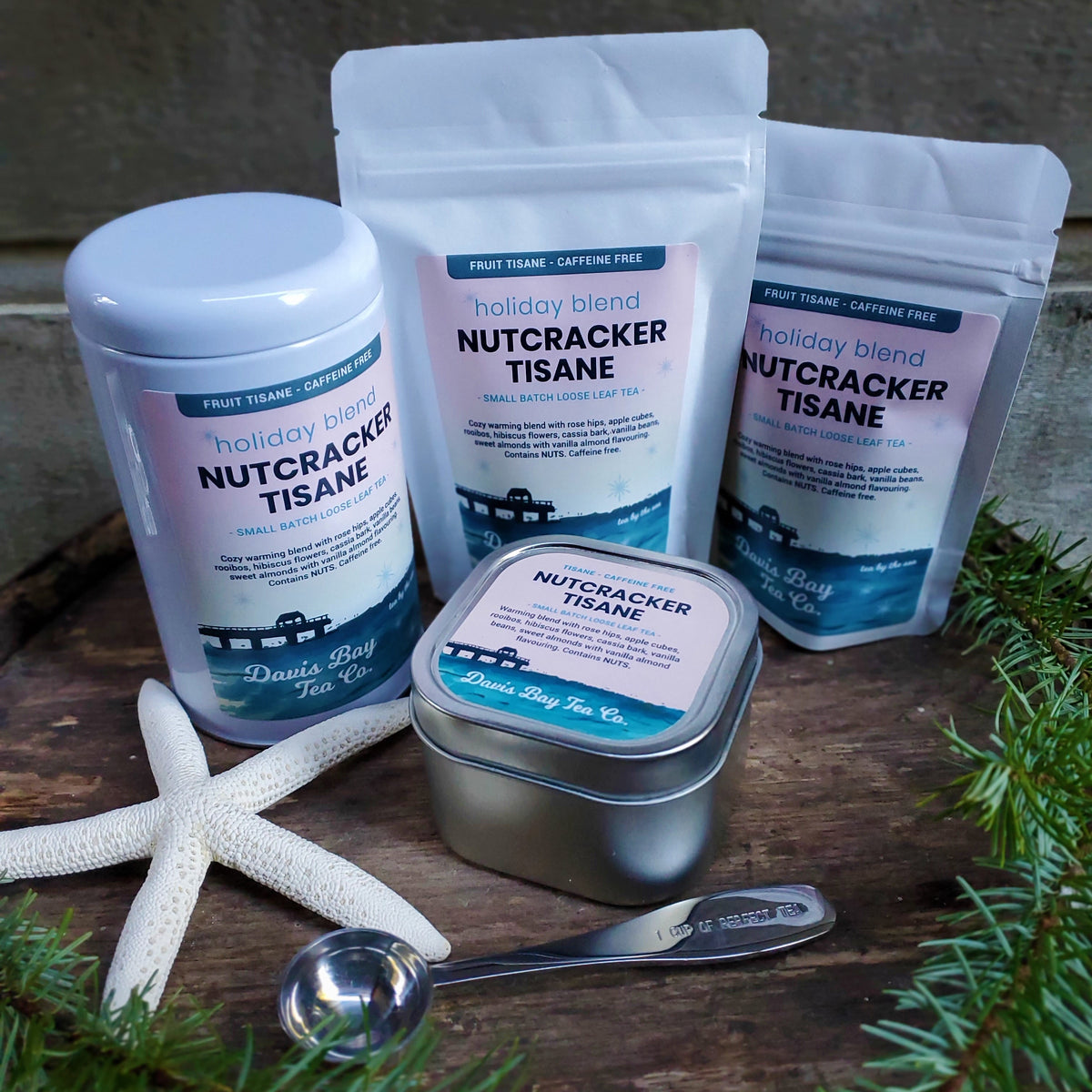Nutcracker Tisane - Holiday Blend Davis Bay Tea Co. | Loose Leaf Teas ...